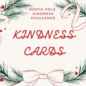 Elf Kindness Challenge Cards | Christmas Holiday Activity (printable ...