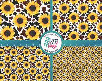 12 X 17 Cow Print Small HTV Sheet Patterned Vinyl - Etsy