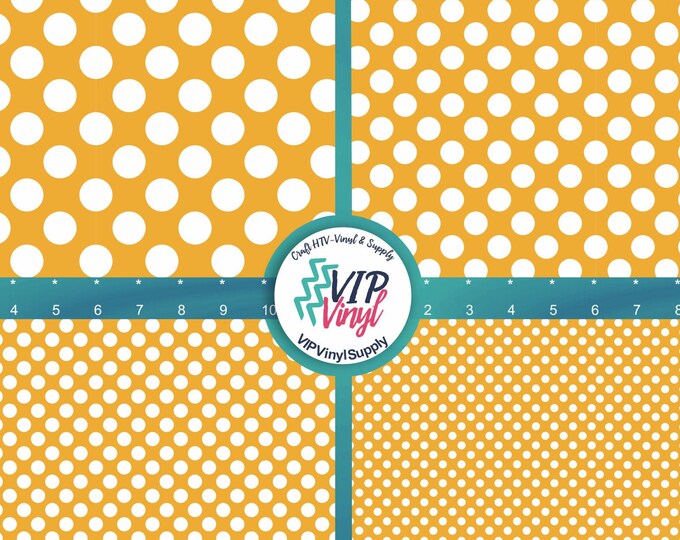 Polka Dot Pattern HTV, Polka Dots, Patterned Heat Transfer Vinyl ...