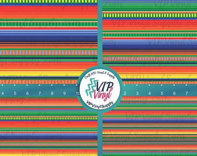 12 X 17 VINTAGE LOOK Serape HTV Mexico Zarape Printed Print Pattern ...