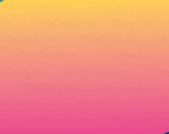 Pink-yellow Ombre Vinyl/printed Heat Transfer Vinyl/patterned - Etsy