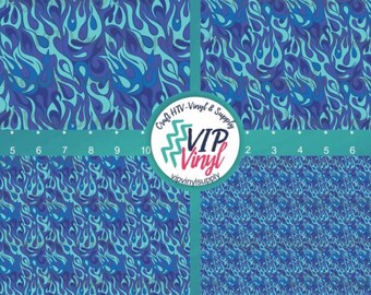 Blue Flame Vinyl Heat Transfer Vinyl or Adhesive Vinyl, Heat Transfer ...