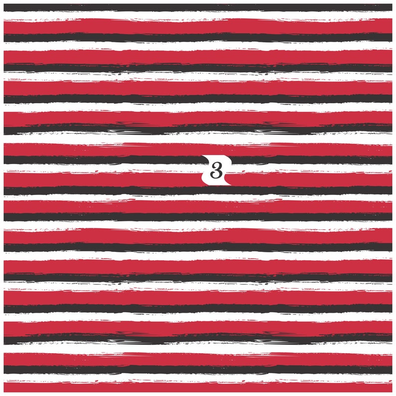 Distressed Stripes HTV Vinyl Red Black and White Patterned - Etsy