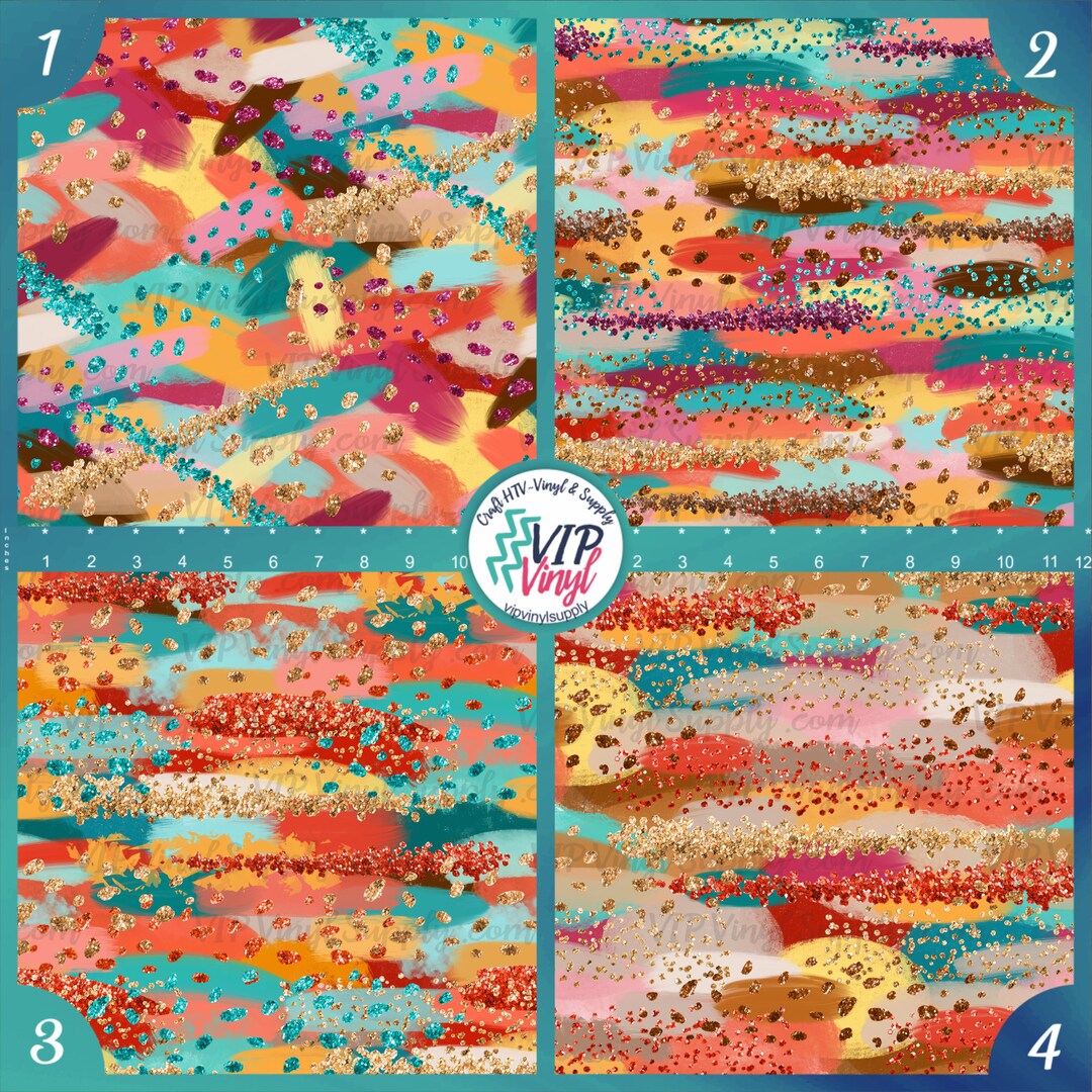 Brushstroke Craft Vinyl Sheet, Heat Transfer Vinyl, Adhesive Vinyl ...