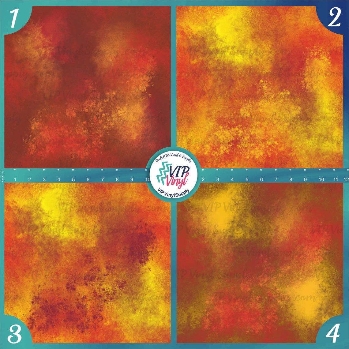 Distressed Pattern HTV Vinyl Grunge Orange Patterned Vinyl - Etsy