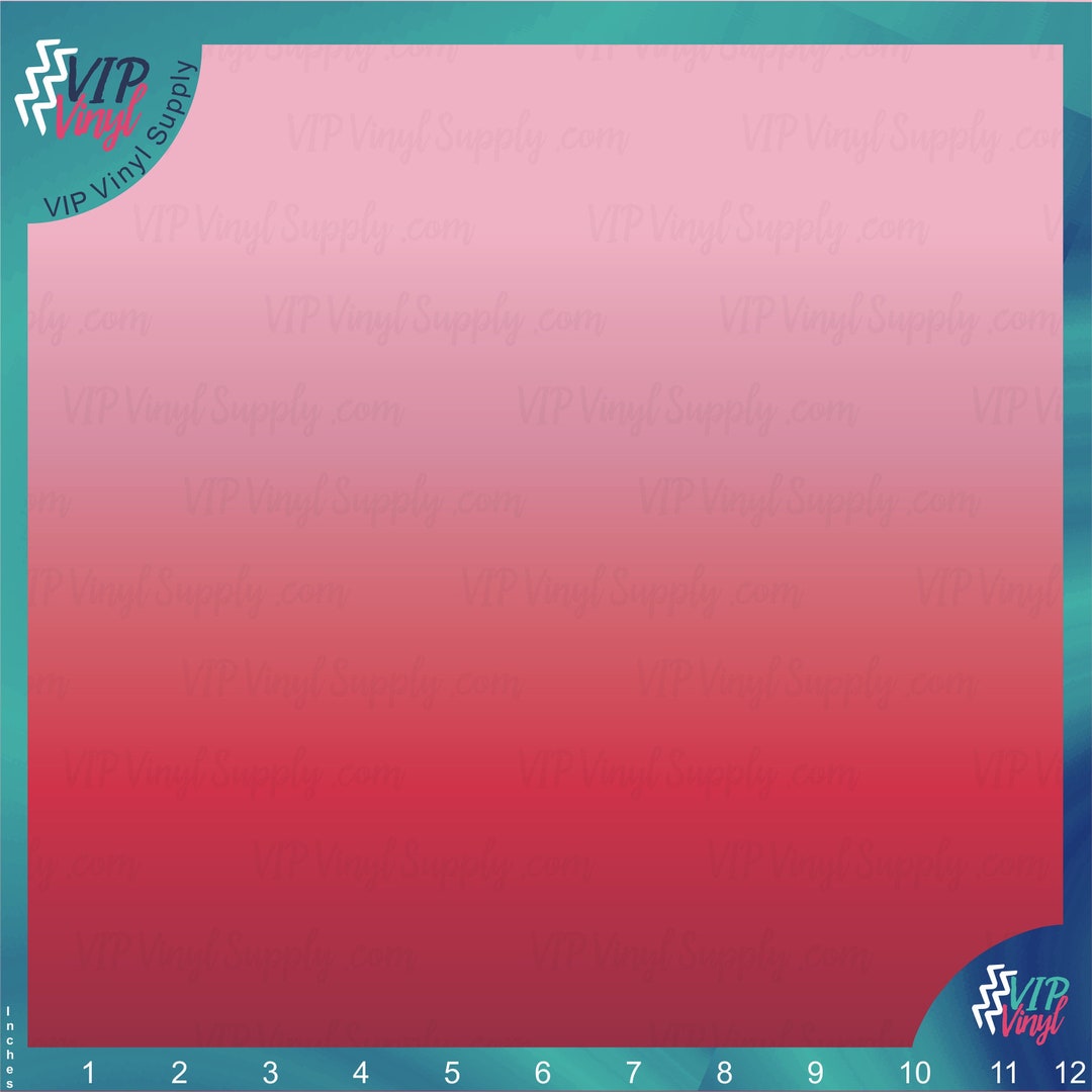 Ombre Pattern HTV Vinyl Heat Transfer Vinyl or Outdoor Adhesive Vinyl ...