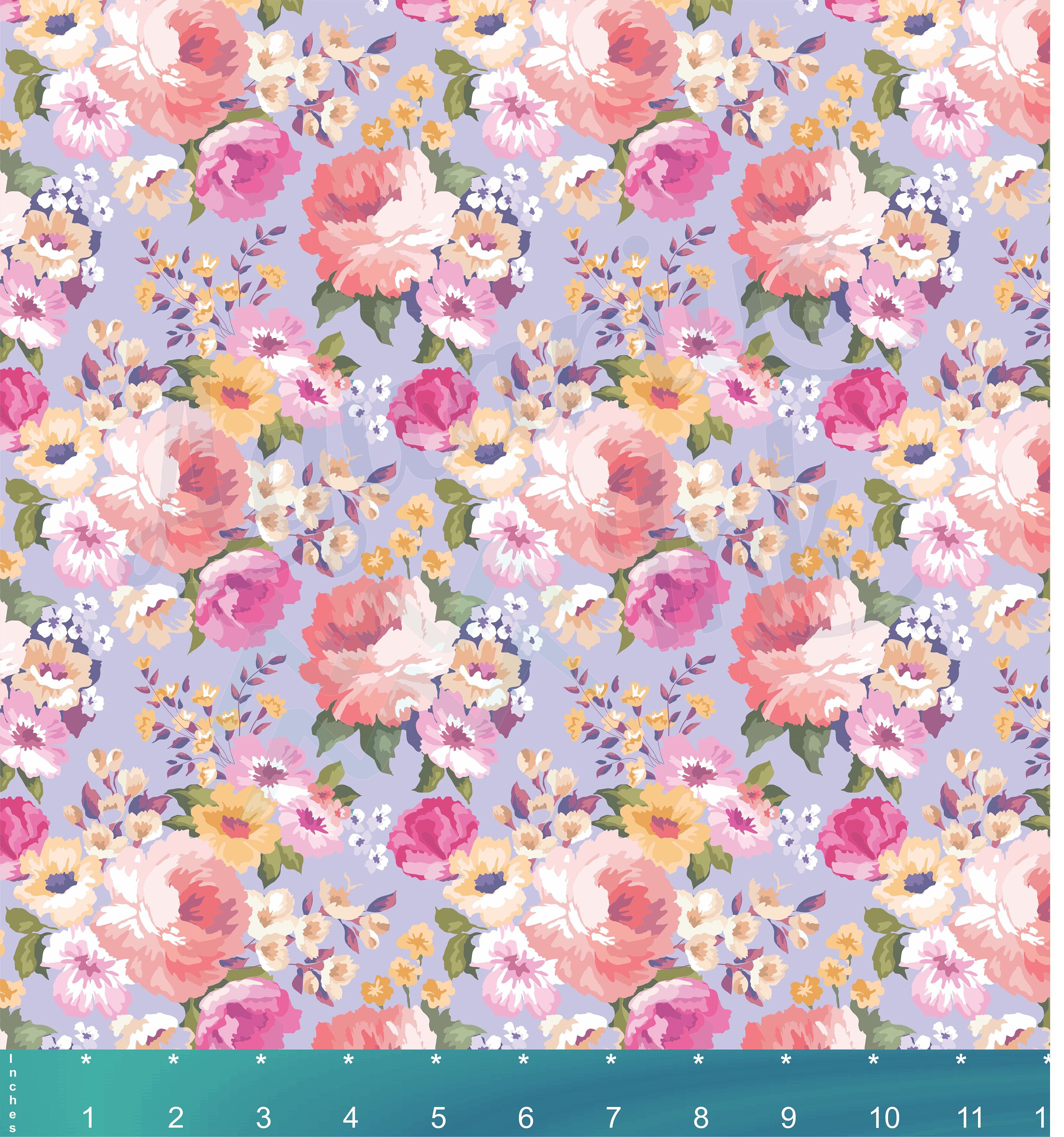 Floral Rose HTV Vinyl Bundle Vintage Flower Pattern Vinyl - Etsy