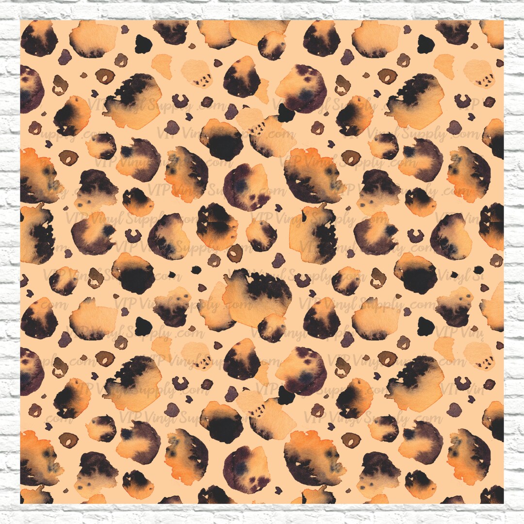 Leopard HTV Vinyl , Heat Transfer Vinyl or Outdoor Adhesive Vinyl ...