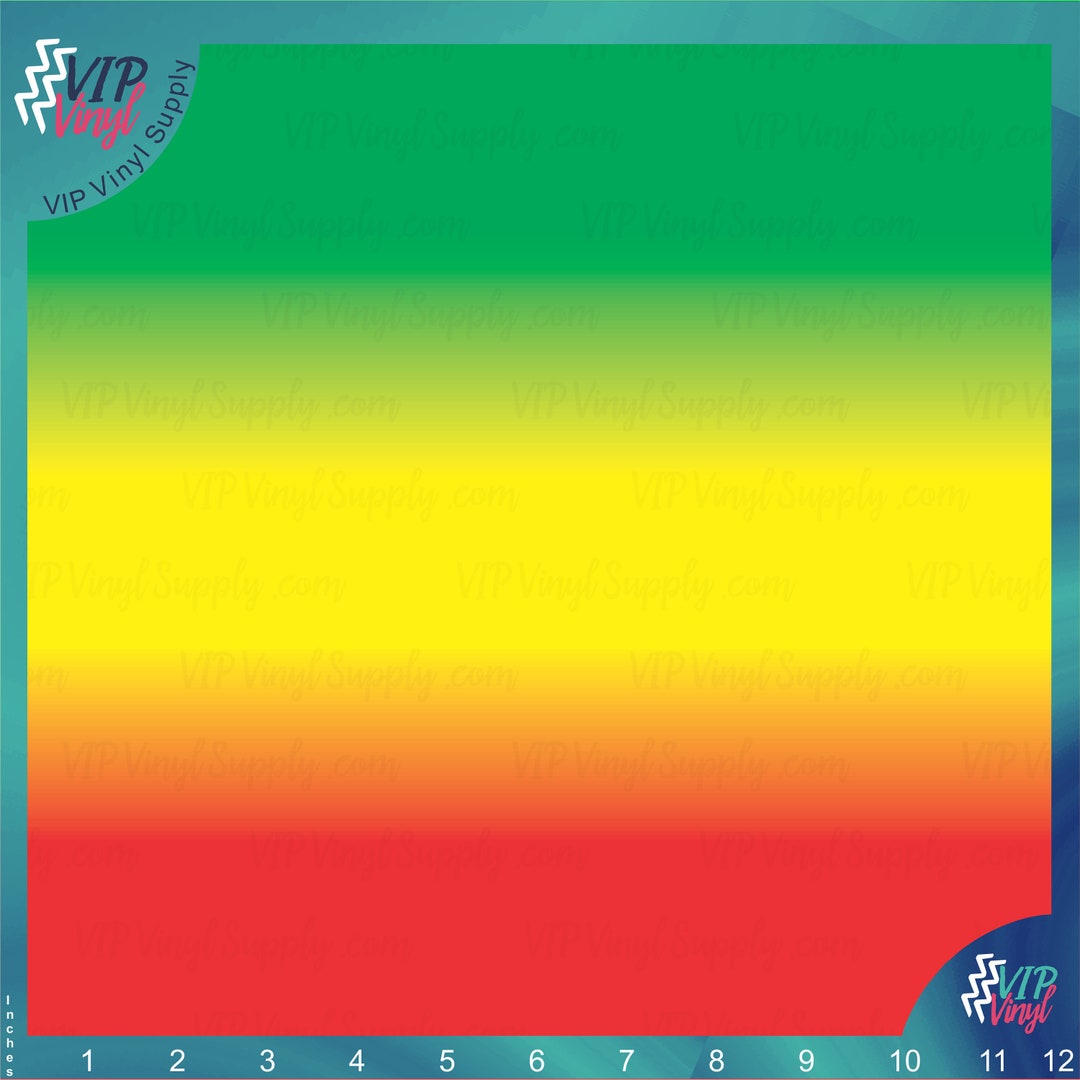 Ombre Pattern HTV Vinyl Heat Transfer Vinyl or Outdoor Adhesive Vinyl ...