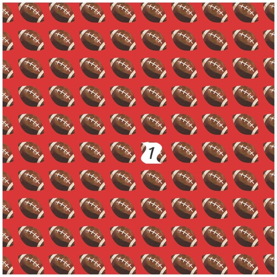 Image Transfers Craft Supplies & Tools Football HTV Vinyl Heat Tranfer ...