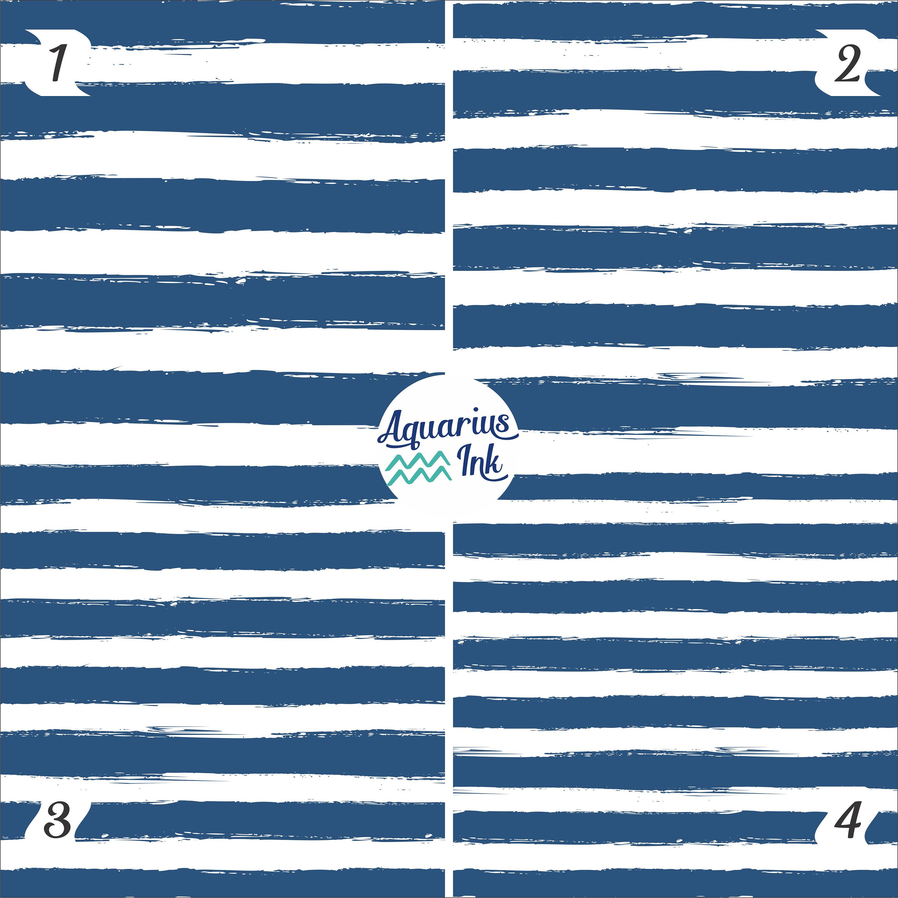 Navy Blue And White Striped Background