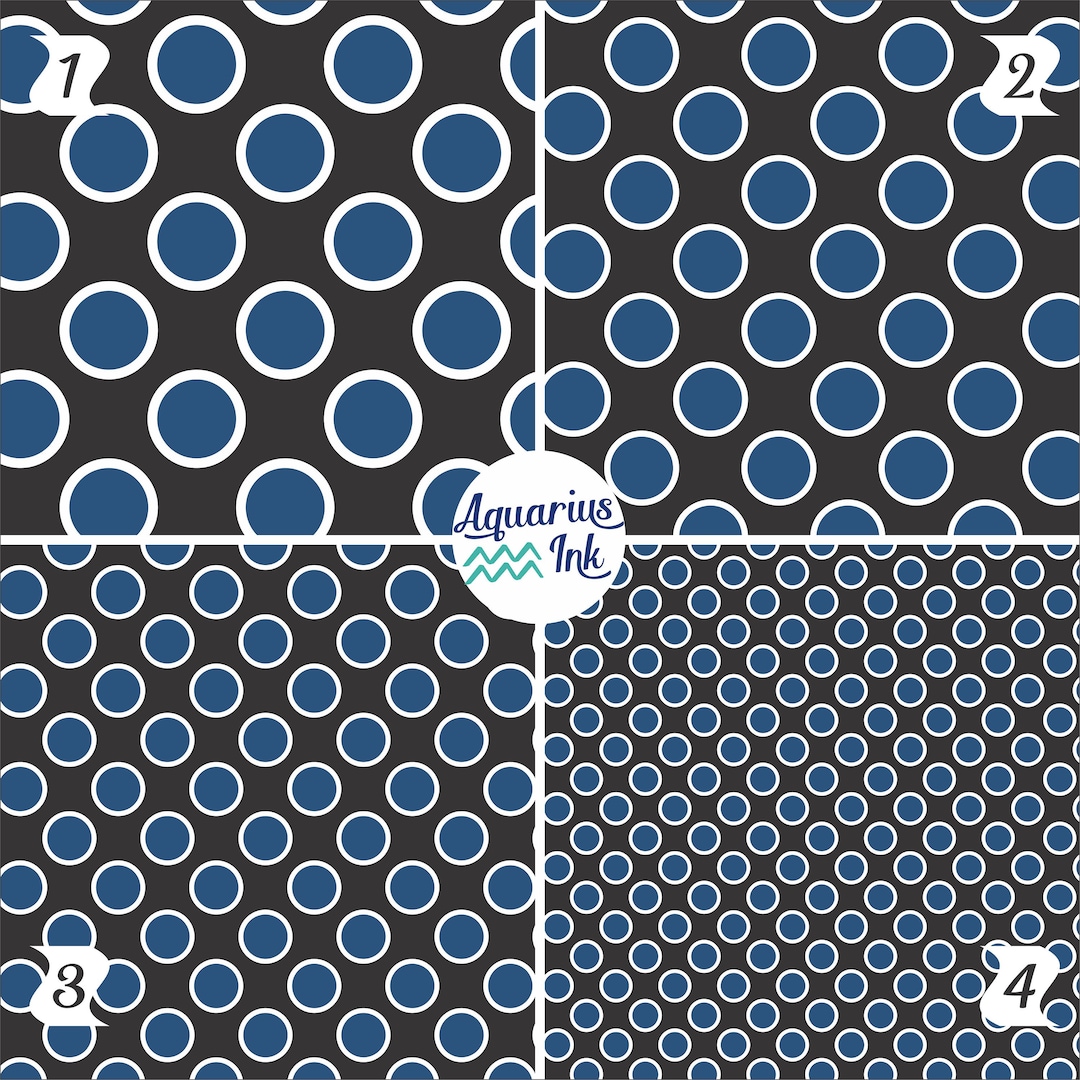 Polka Dots HTV Vinyl, Heat Transfer Vinyl or Outdoor Adhesive Vinyl ...