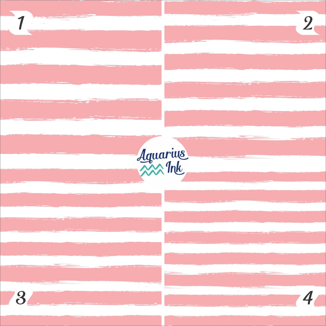 Light Pink Striped HTV Vinyl Heat Transfer Vinyl or Outdoor Adhesive ...