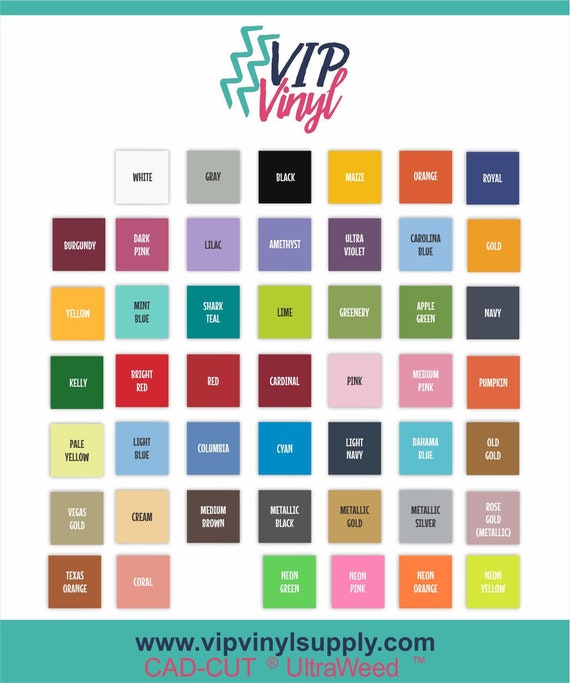 HTV Heat Transfer Vinyl by the Sheet Cad-cut ULTRAWEED 12x15 - Etsy