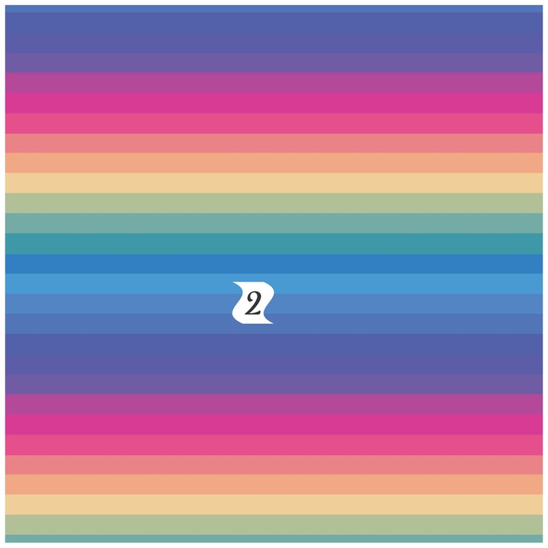 HTV Vinyl Gradient Stripe Pattern Vinyl Sheets Gloss or - Etsy