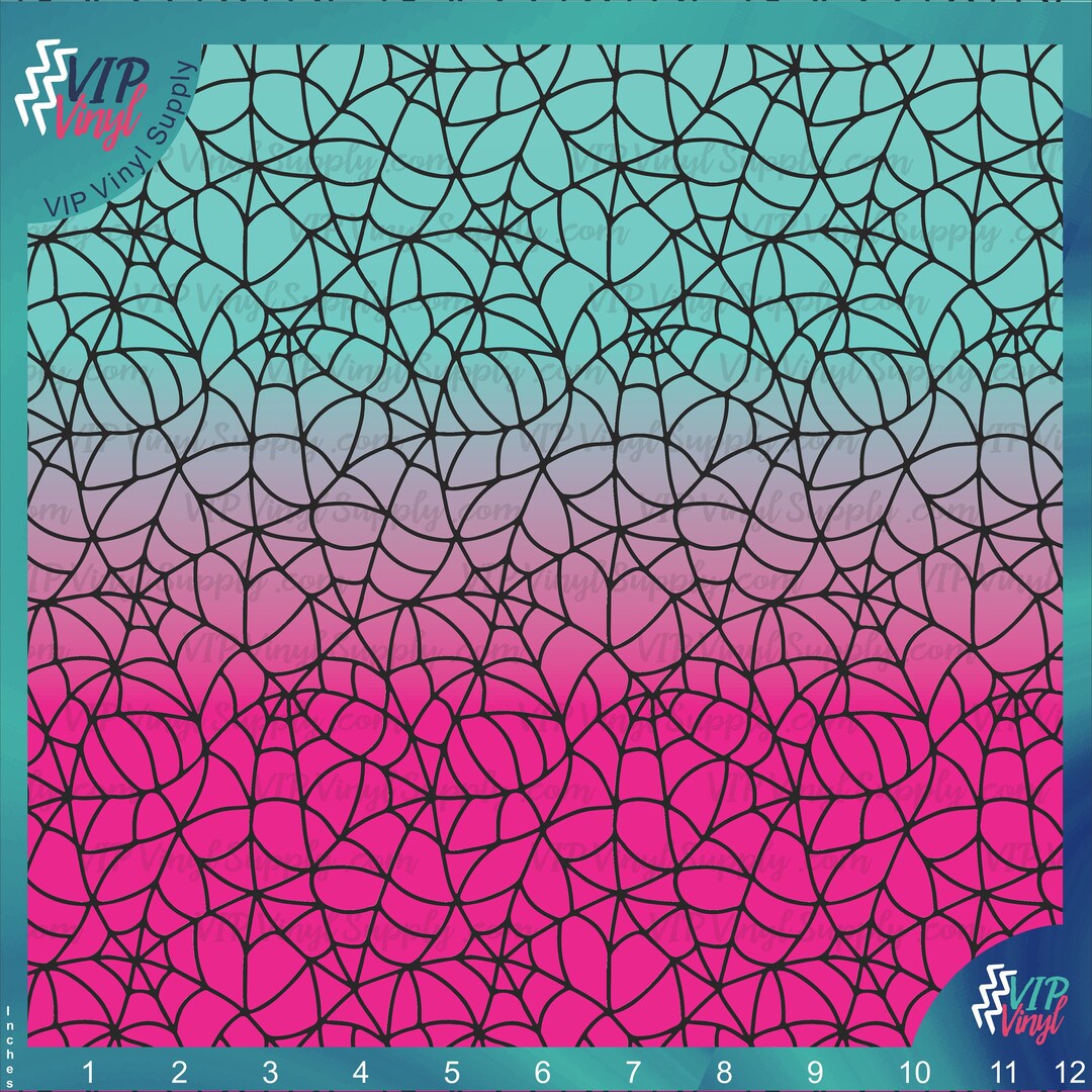 Ombre Print Vinyl , HTV or Adhesive Web Pattern Craft Vinyl Sheets ...