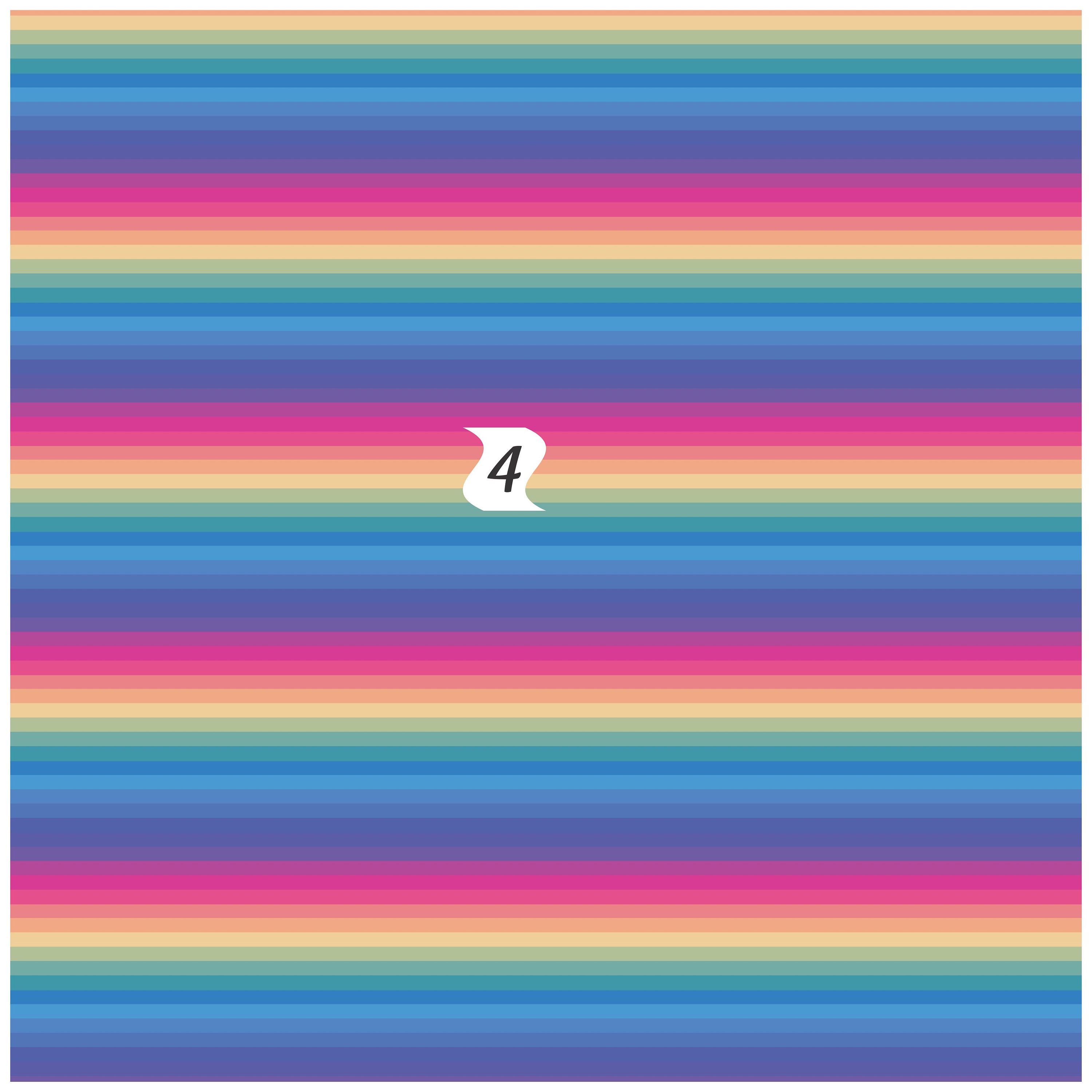 HTV Vinyl Gradient Stripe Pattern Vinyl Sheets Gloss or - Etsy