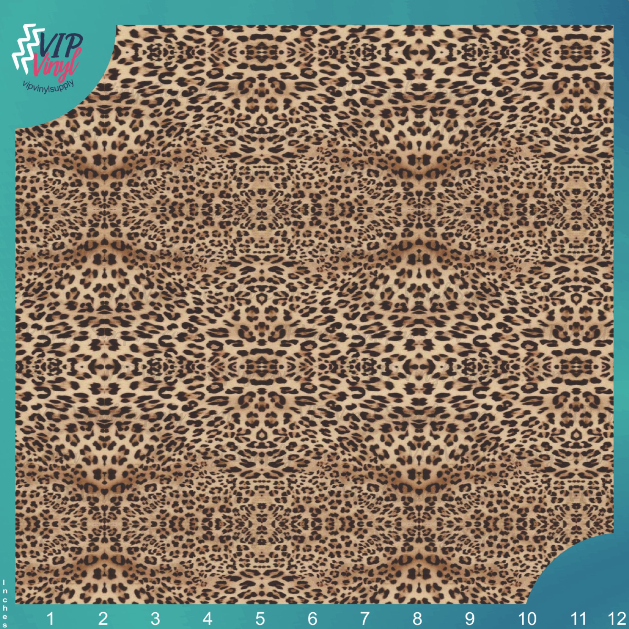 Leopard Print Vinyl HTV or Adhesive Animal Pattern Craft - Etsy