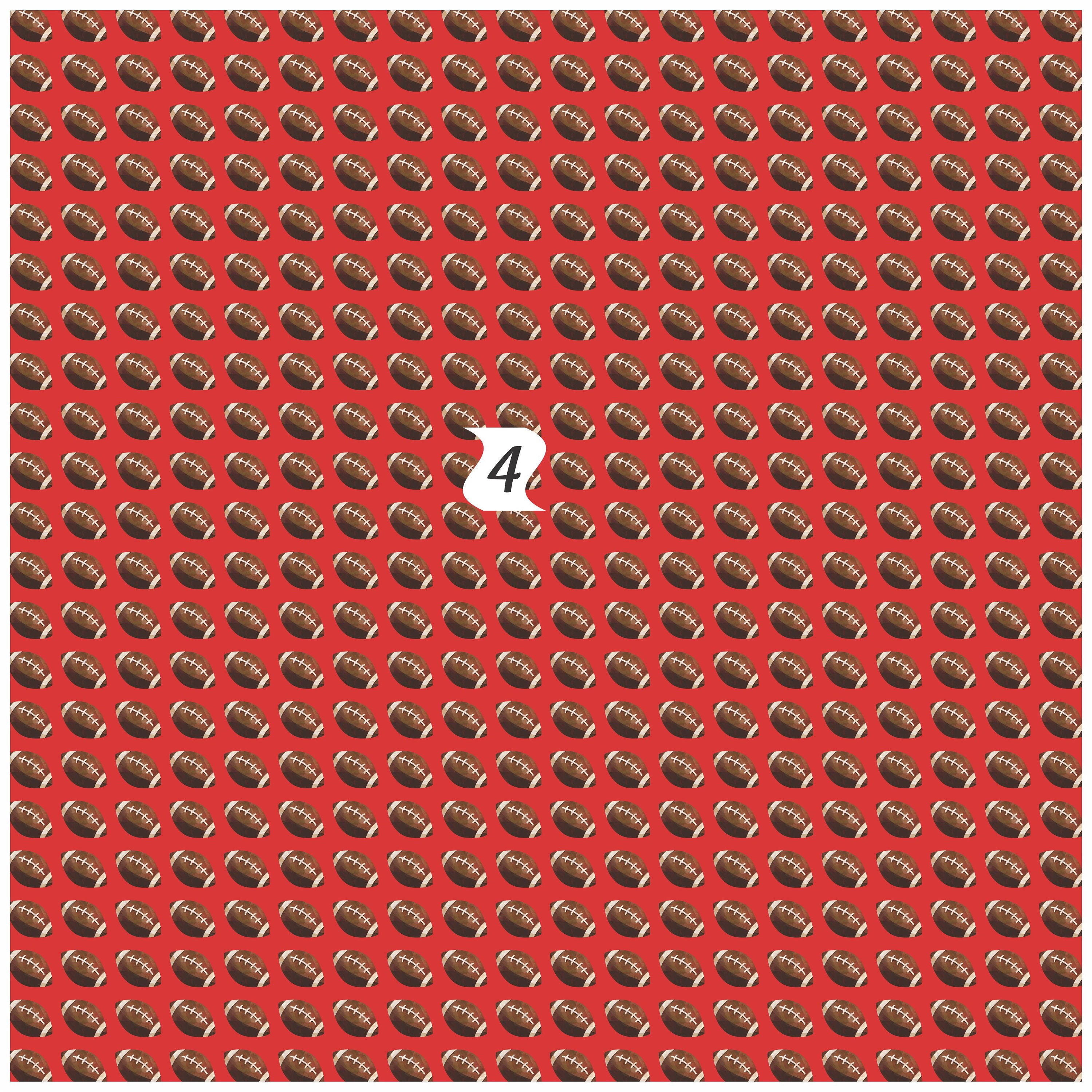 Football HTV Vinyl Sport Pattern HTV Vinyl Heat Tranfer - Etsy