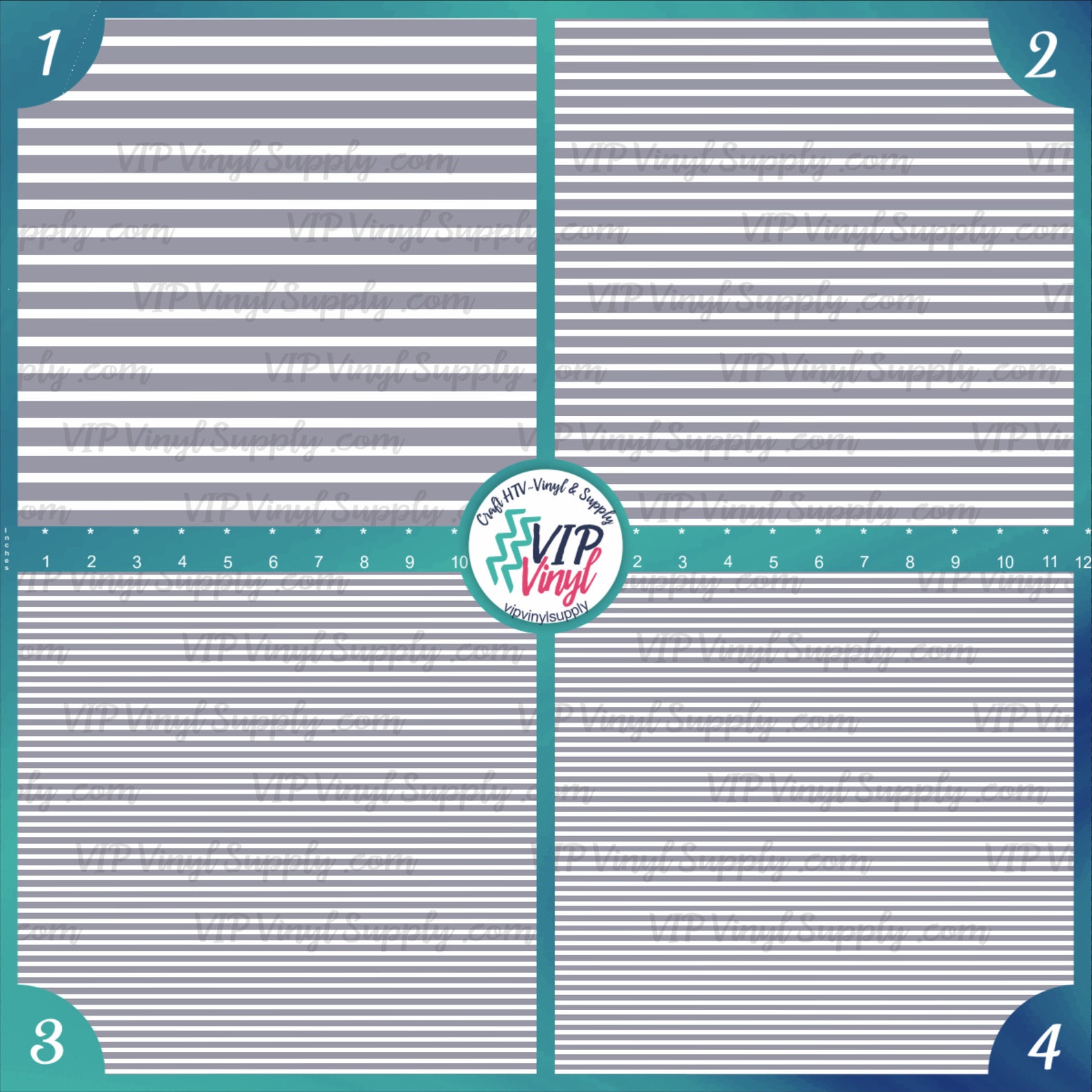 Stripe HTV Vinyl Outdoor Adhesive or Heat Transfer Vinyl - Etsy