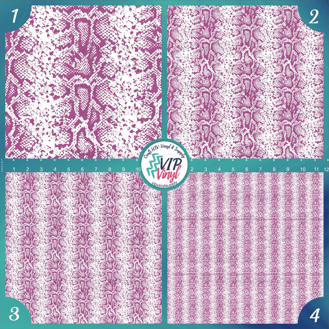 Purple Snakeskin Pattern Vinyl Snake Print Craft Vinyl - Etsy