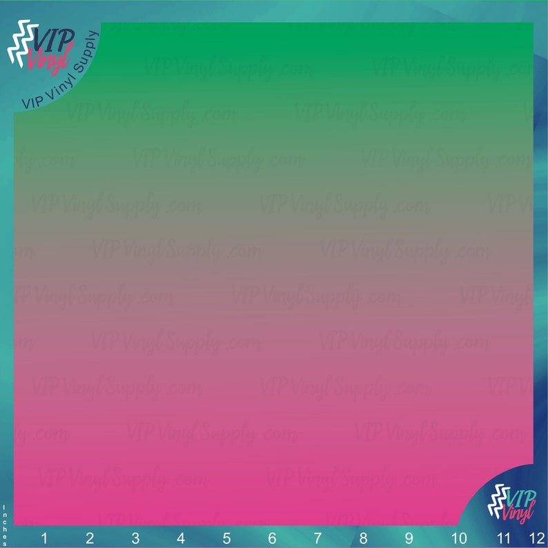 Green & Pink Ombre Pattern HTV Vinyl Heat Transfer Vinyl or - Etsy