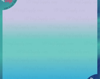 Sunset Ombre HTV and Adhesive Printed Pattern Vinyl Sheets Heat ...