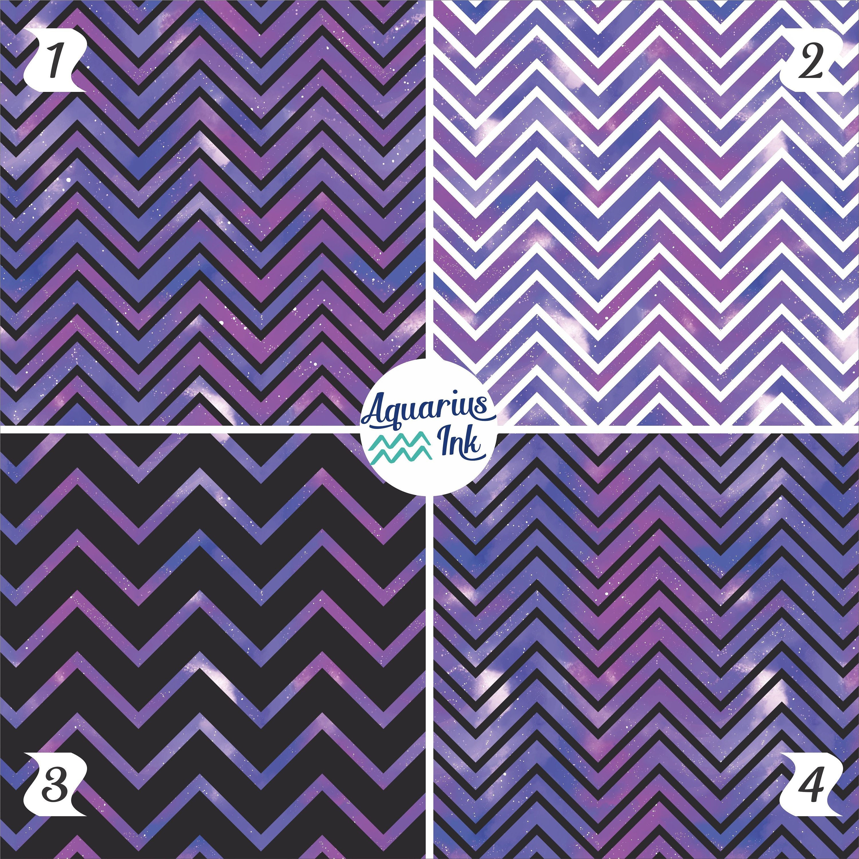 Space HTV Vinyl Purple Galaxy Chevron Pattern Heat Transfer - Etsy.de