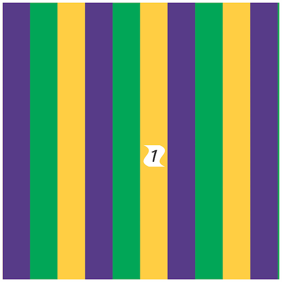 Purple And Yellow Stripes