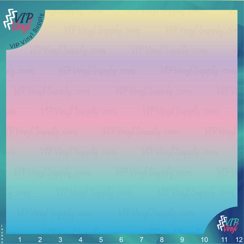Ombre Pattern Vinyl Sheet Pattern Heat Transfer Vinyl HTV or - Etsy