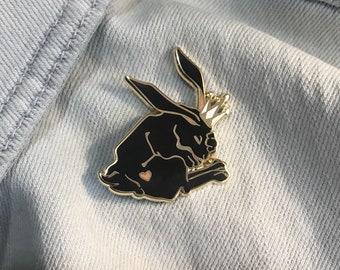 Black Rabbit | Etsy