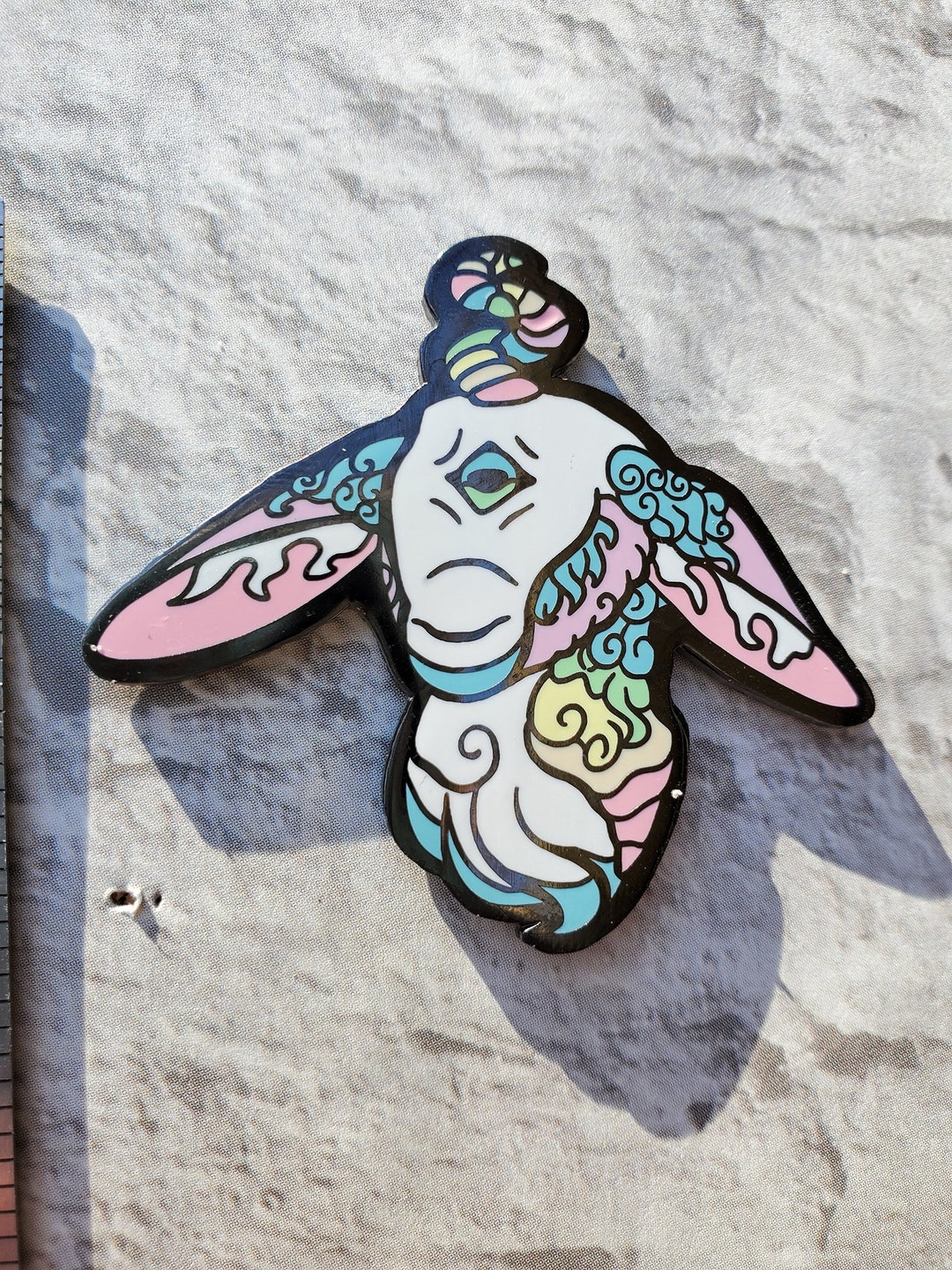 Fuzed Cycloptic Lamb Pin - Etsy