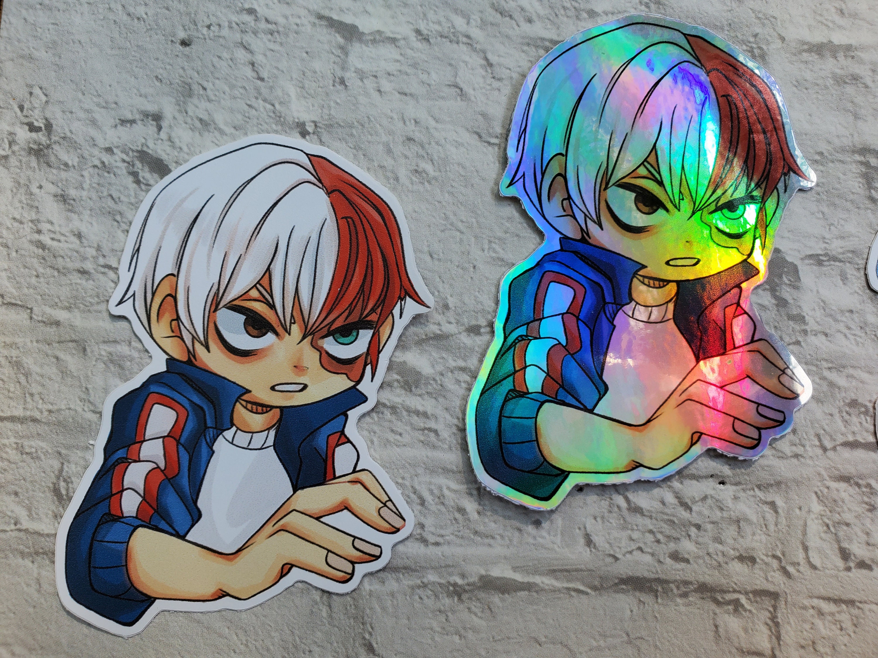 My Hero Todoroki 3 Inch Vinyl Sticker - Etsy UK