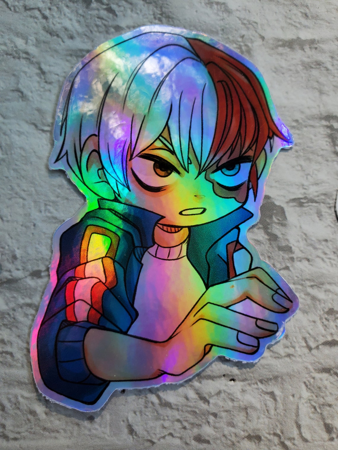 My Hero Todoroki 3 Inch Vinyl Sticker - Etsy
