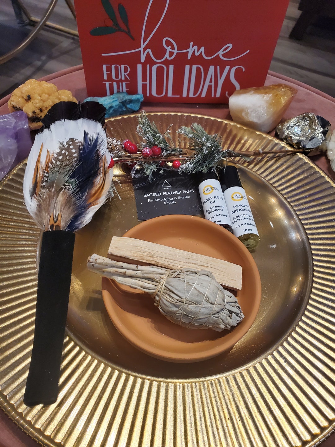 Smudge Kit. Smudging Kit, Saging Set - Etsy