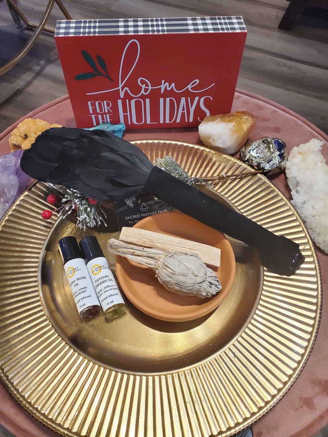 Smudge Feather, Smudging Kit - Etsy