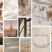 Neutral #1 Photo Wall Collage Kit - 100 Pieces DIGITAL DOWNLOAD - Etsy