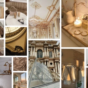 Neutral #1 Photo Wall Collage Kit - 100 Pieces DIGITAL DOWNLOAD - Etsy