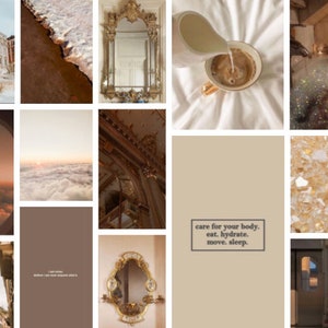 Neutral #1 Photo Wall Collage Kit - 100 Pieces DIGITAL DOWNLOAD - Etsy