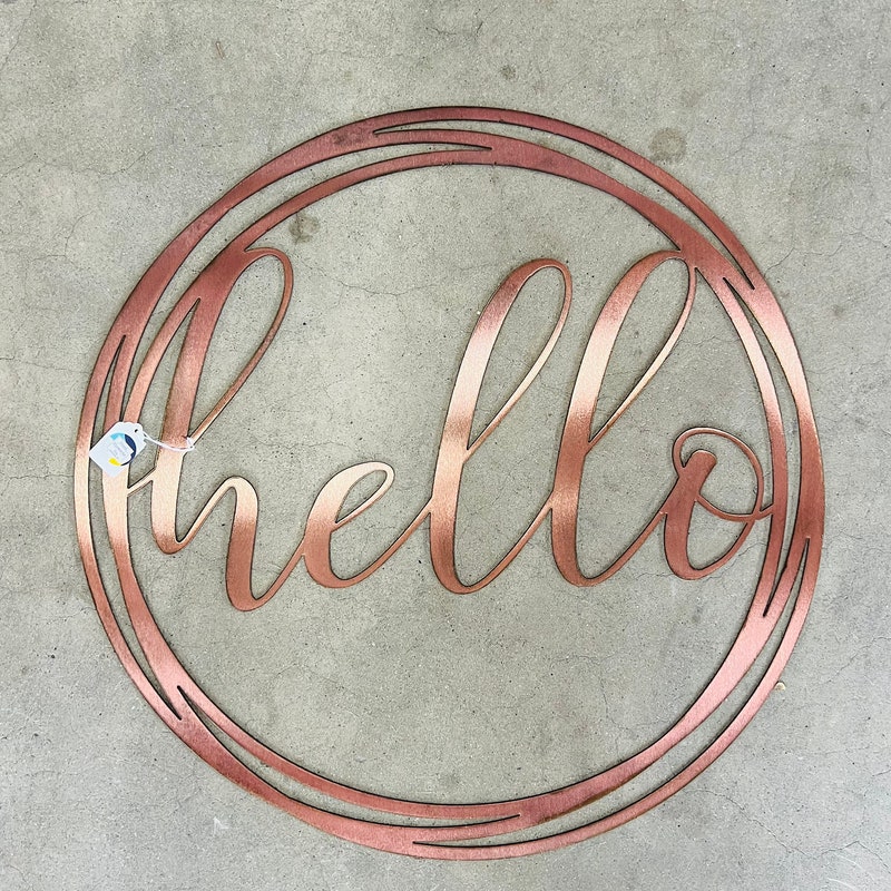 Plasma Cut Signs - Etsy