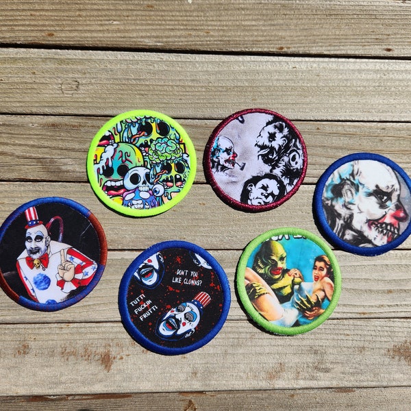 Horror Patch - Etsy