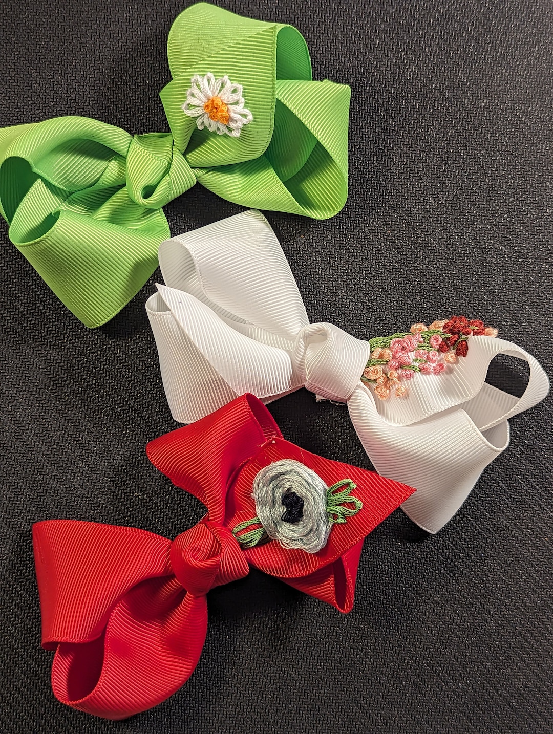 Custom Hair Bows - Etsy