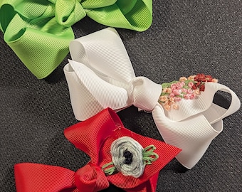 Custom Hair Bows - Etsy