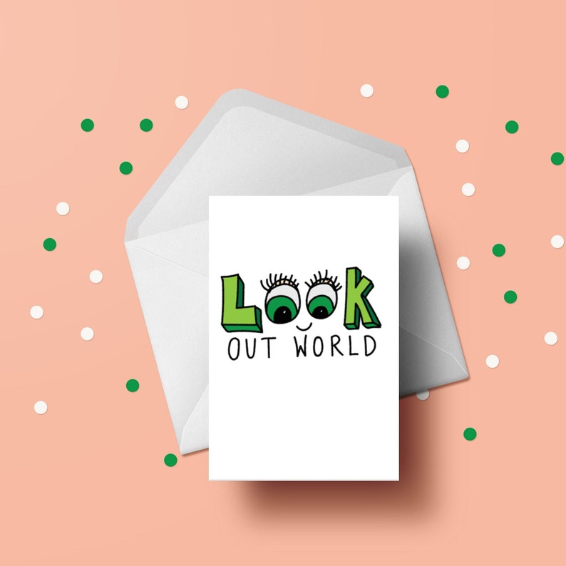 Look Out World - Etsy