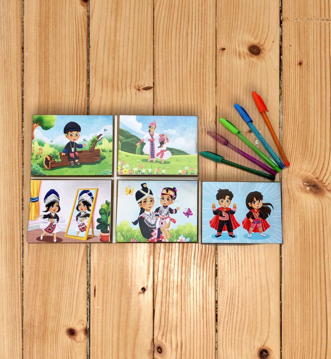 Hmong Note Cards - Etsy