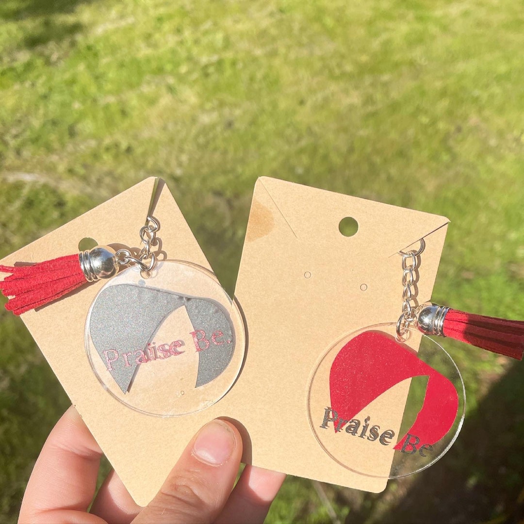 Praise Be Handmaid Keychain - Etsy