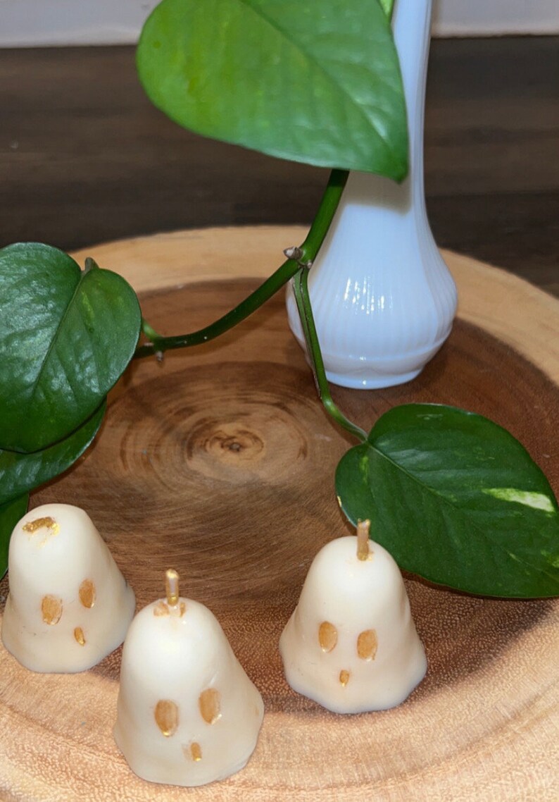Mini Ghost Candles - Etsy