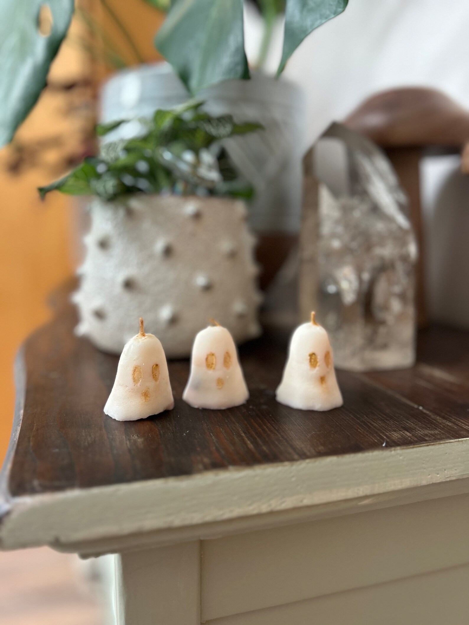 Mini Ghost Candles - Etsy