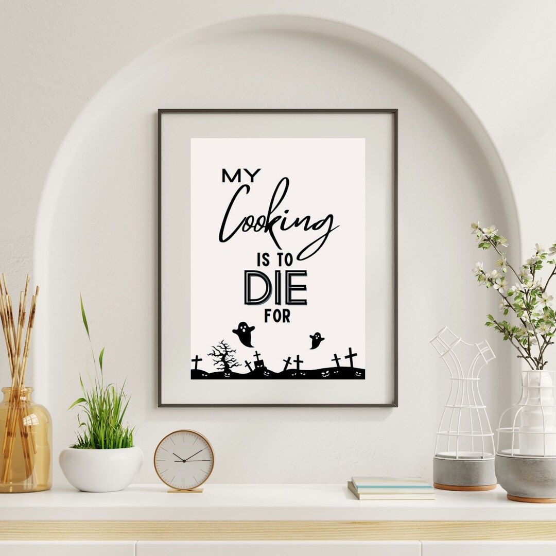 Printable Halloween Art for the Chef - Fun Halloween Design You Can ...