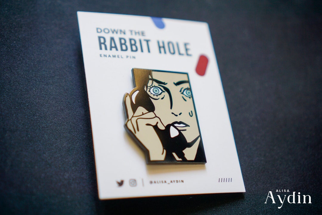 Down the Rabbit Hole: Trinity Pin - Etsy